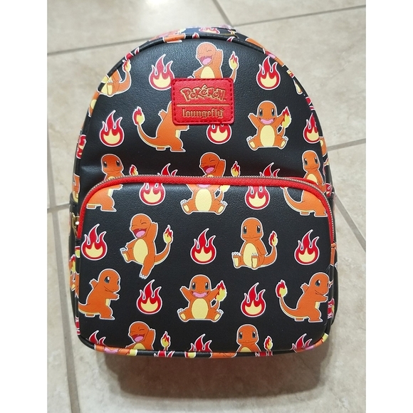Loungefly | Bags | Loungefly Pokemon Charmander Flames Mini Backpack ...